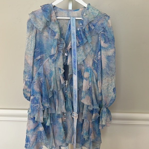 leo & lin | Dresses | Leo And Lin Oceania Silk Dress Tash Oakley | Poshmark